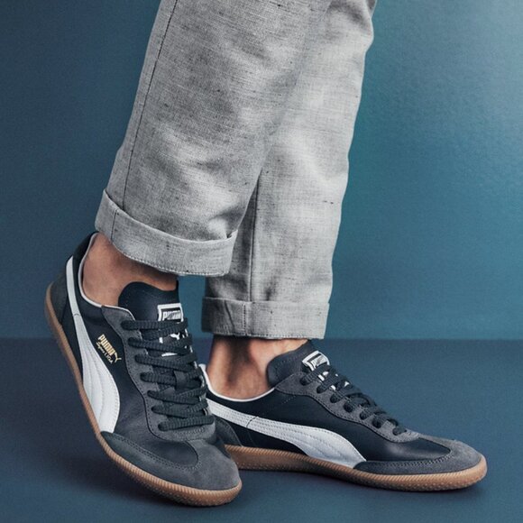 Puma | Shoes | Puma Super Liga Og Retro Sneakers In Navy White Size Us ...